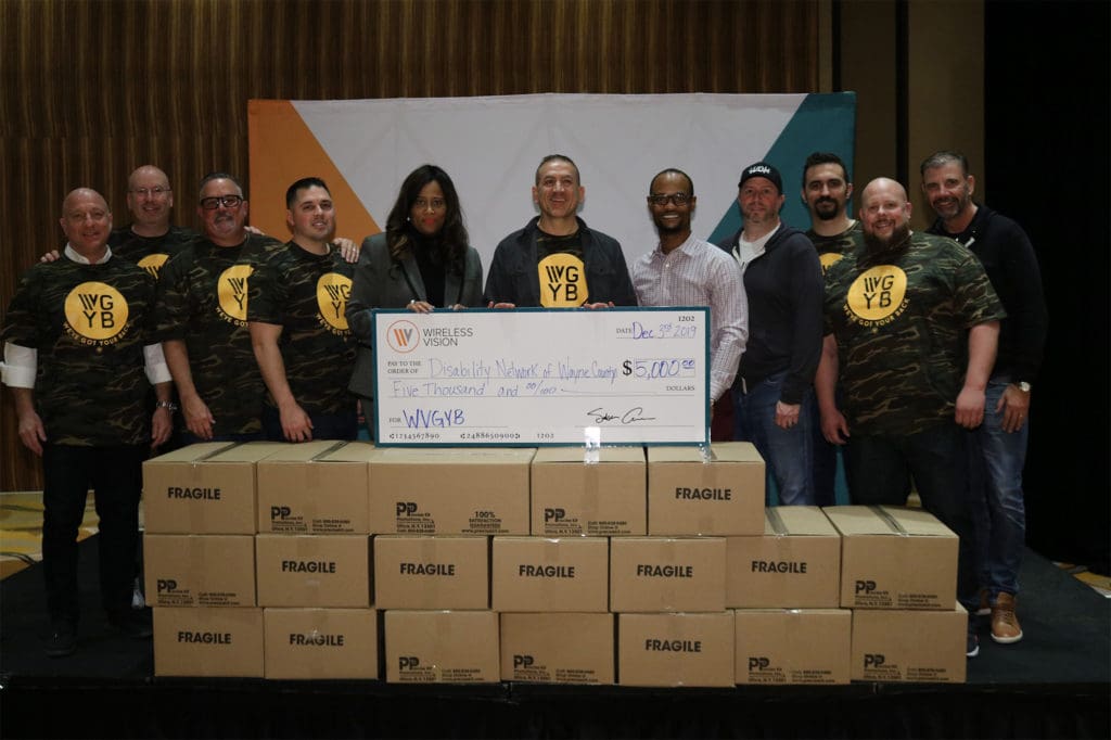 Wireless Vision supports veterans with 700 hygiene kits, $5,000 ...